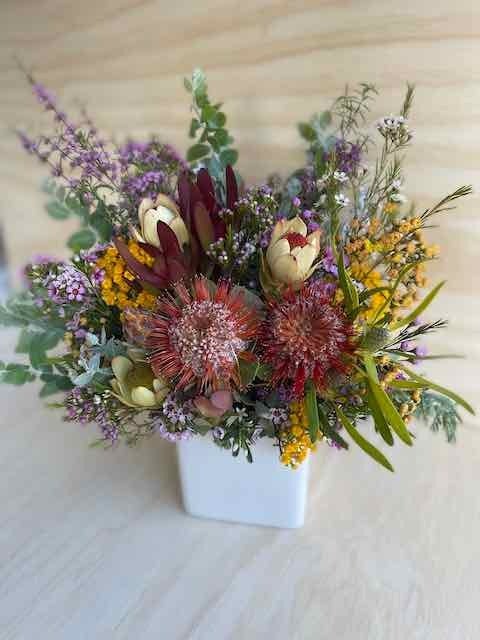 Native Floral Arrangement delivery Perth | The Little Corner Florist ...